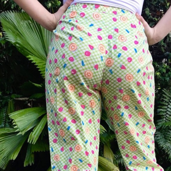 Sag Harbor | Pants & Jumpsuits | Vintage Fruit Cropped Pants | Poshmark